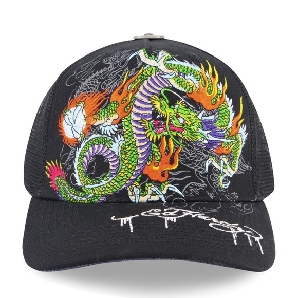 Ed Hardy | Accessories | Vintage Ed Hardy Trucker Hat | Poshmark